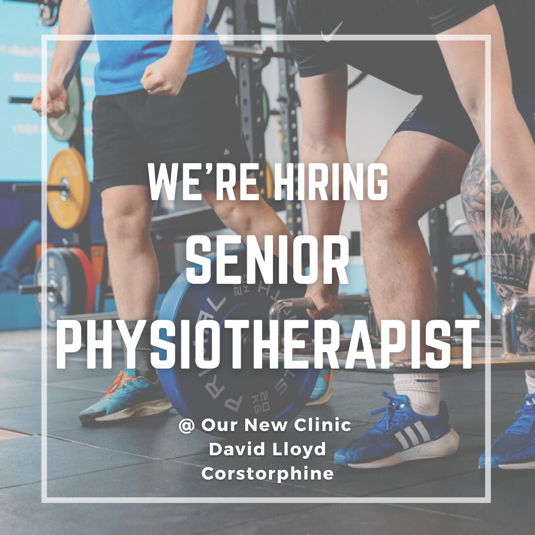 Position Filled ⋆ Edinburgh Sports + Spinal Physiotherapy